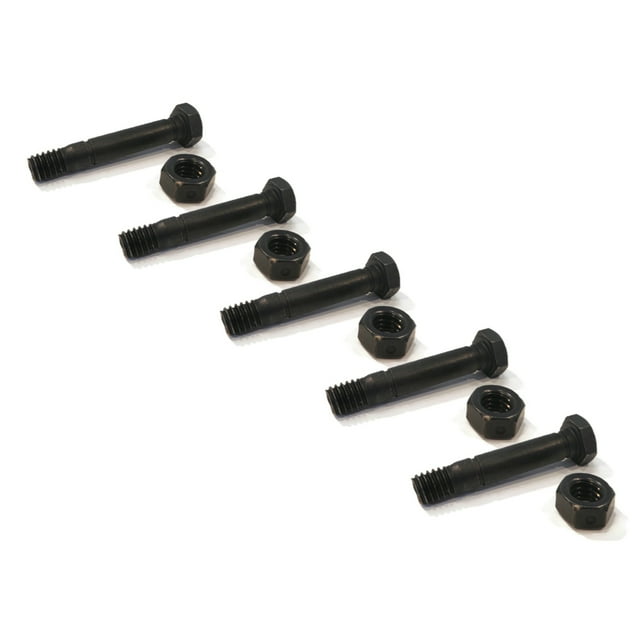 The ROP Shop | Pack of 5 - Shear Pin Bolt & Nut for Ariens Deluxe ...