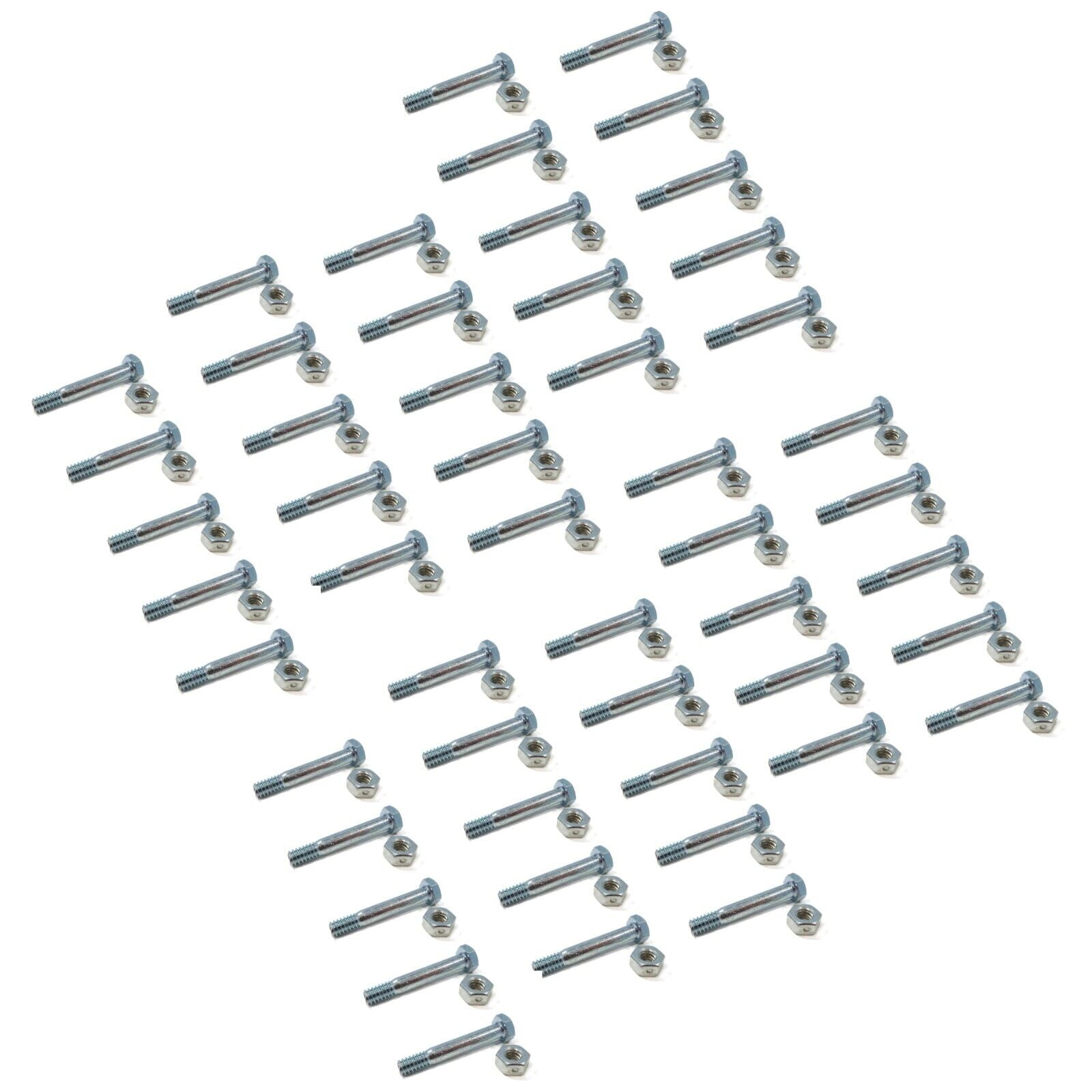 The Rop Shop Pack Of 50 Shear Pin Bolt And Nut For Ariens Compact