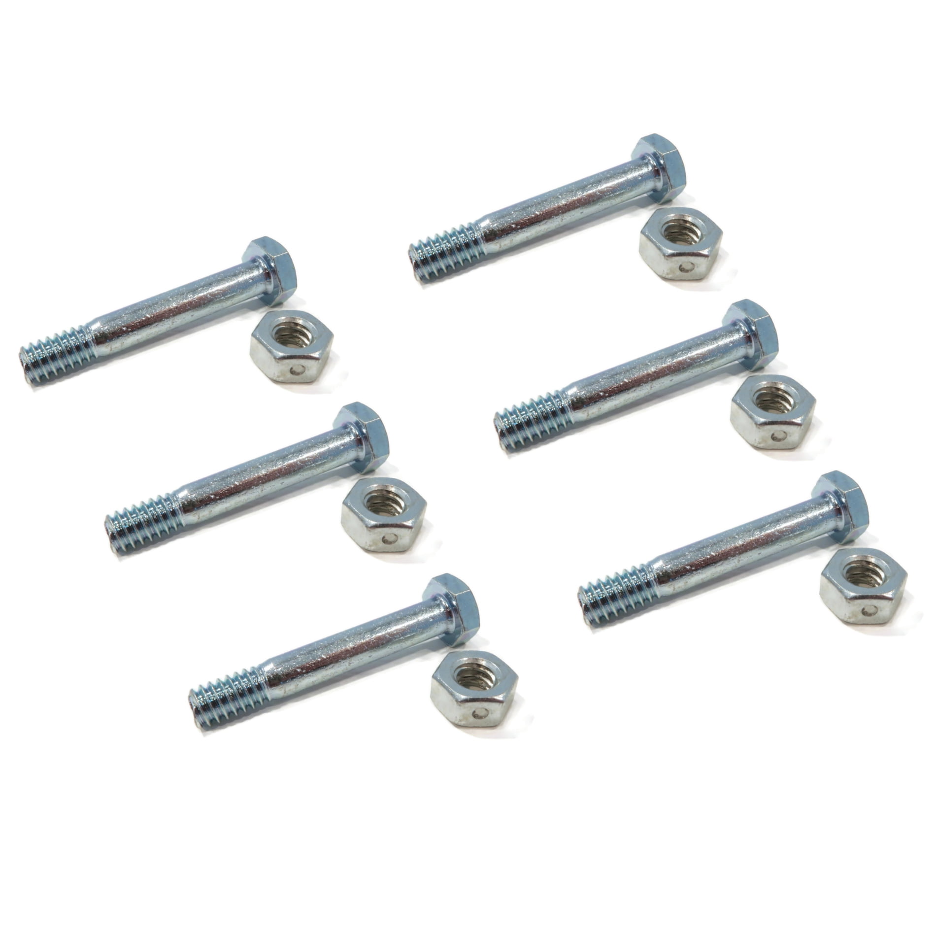The ROP Shop (Pack of 6) Shear Pin Bolt & Nut for Ariens Maintenance ...