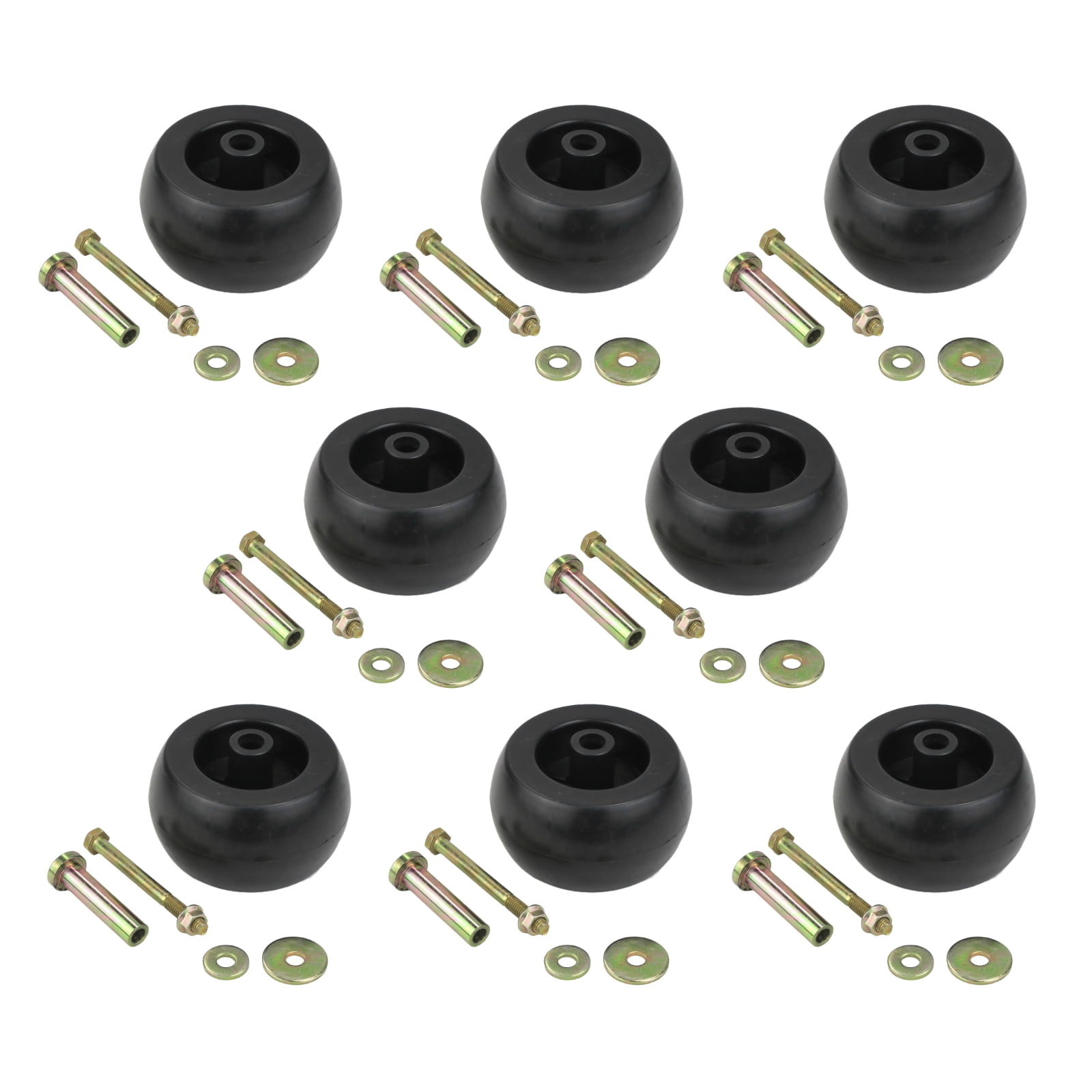 The ROP Shop (Pack of 8) Deck Wheels for Toro, Exmark 103-3168, 103 ...
