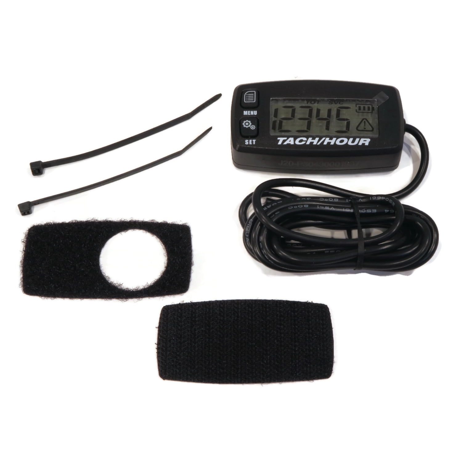 The ROP Shop Resettable Backlit Digital Tach Hour Meter for Inboard ...