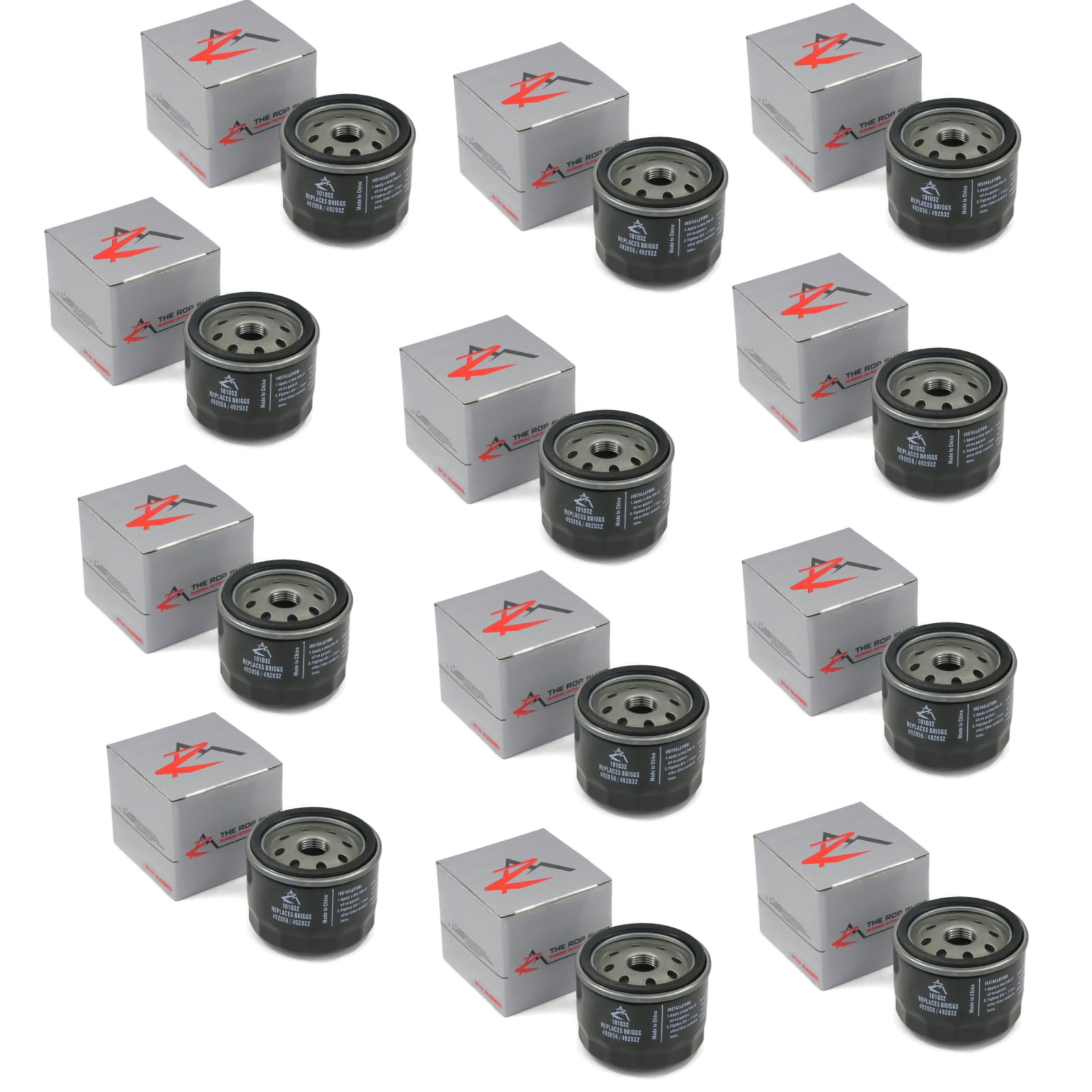 The ROP Shop Set of 12 Oil Filters for Tecumseh 36435, 36563, 36961 ...
