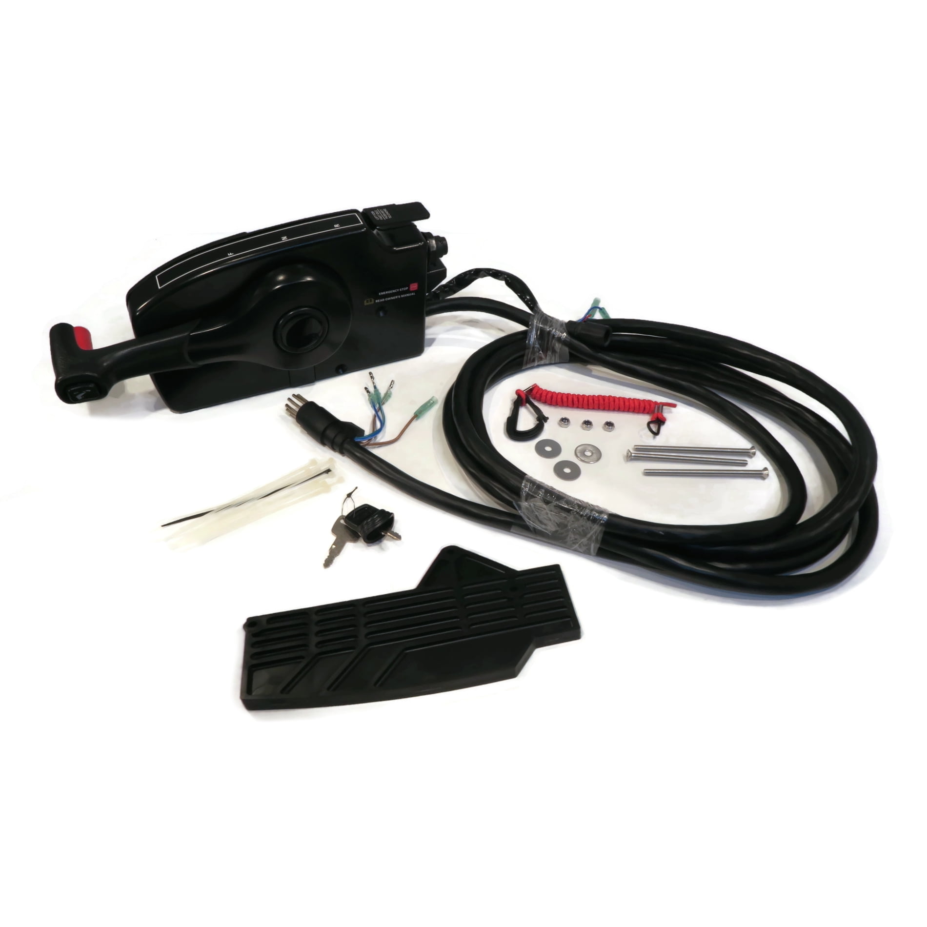 The ROP Shop Side Mount Remote Control for Quicksilver Inflatable Boat ...