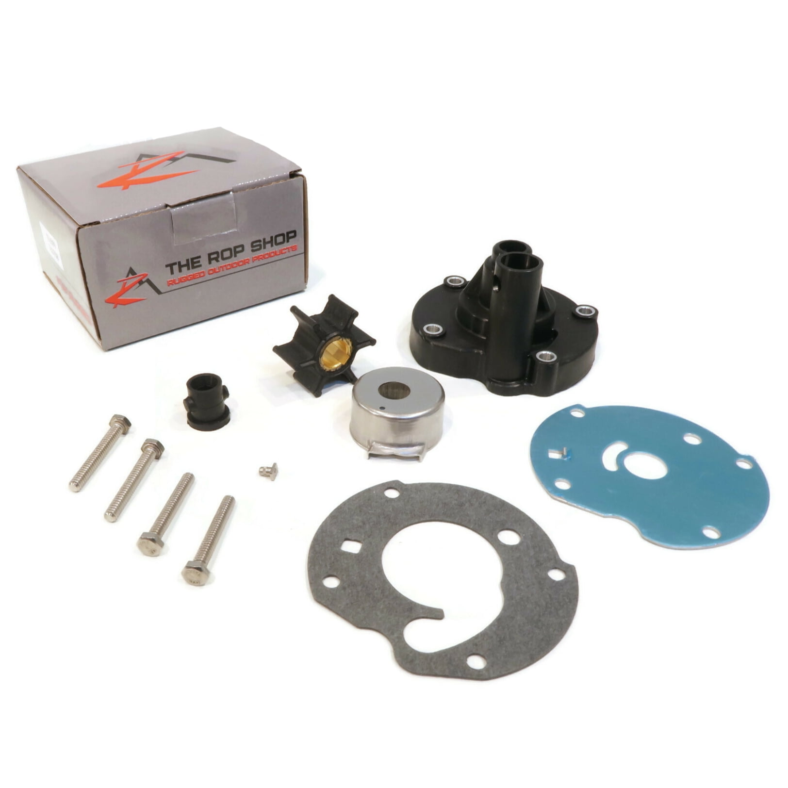 The ROP Shop | Water Pump Kit for Johnson, Evinrude, OMC, BRP 0763758 ...