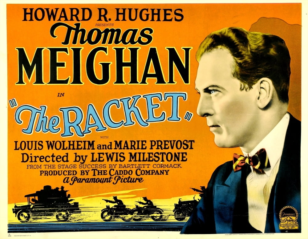 The Racket On Right: Thomas Meighan 1928. Movie Poster Masterprint (28 ...