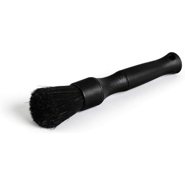 - The Rag Company Natural Boar's Hair Small Detailing Brush - Heavy ...