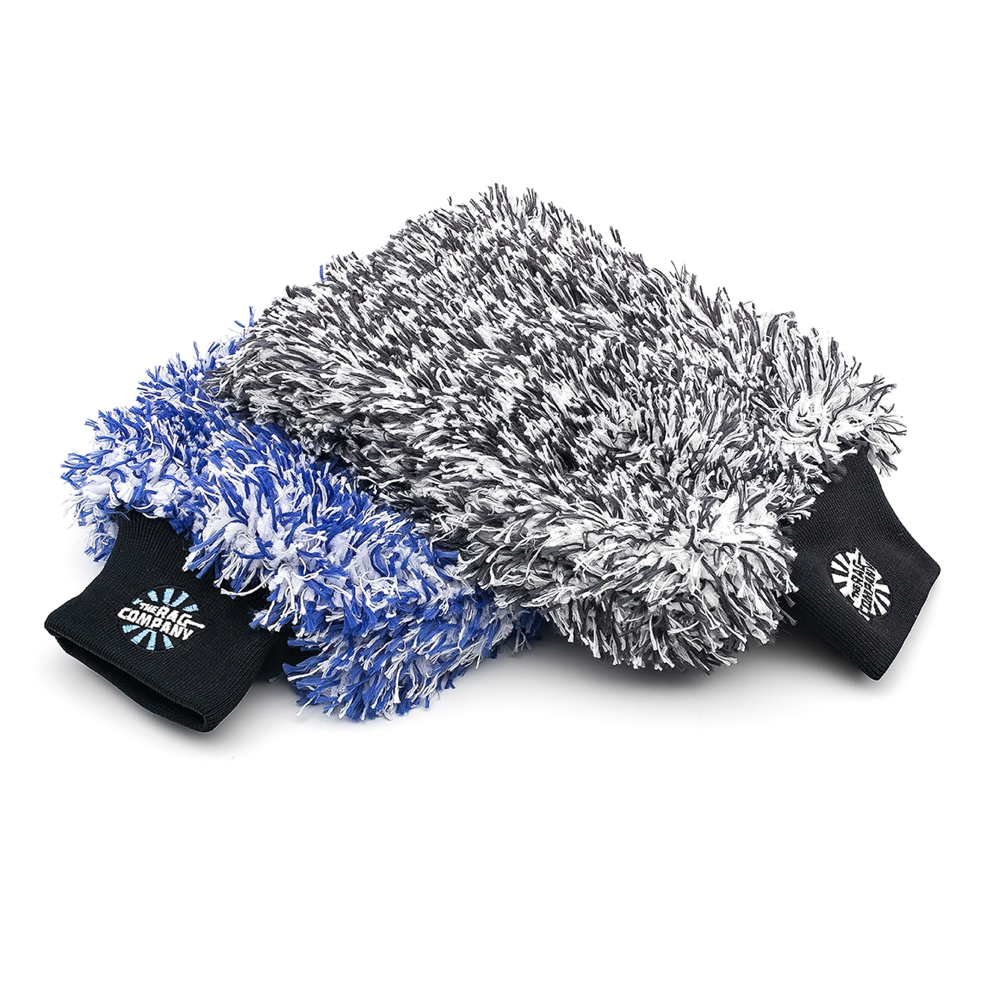 The Rag Company - The Cyclone Ultra - Car Wash Mitts - 8in x 9in Blue ...