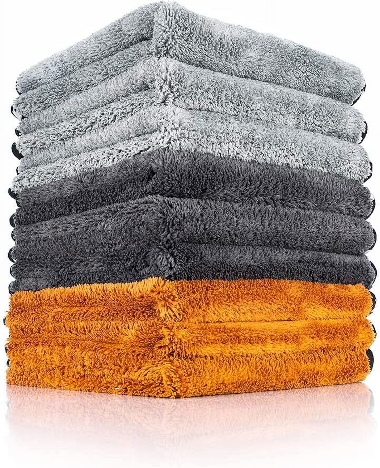 The Rag Company Wolf Pack Premium Ultra-Soft Microfiber Detailing ...