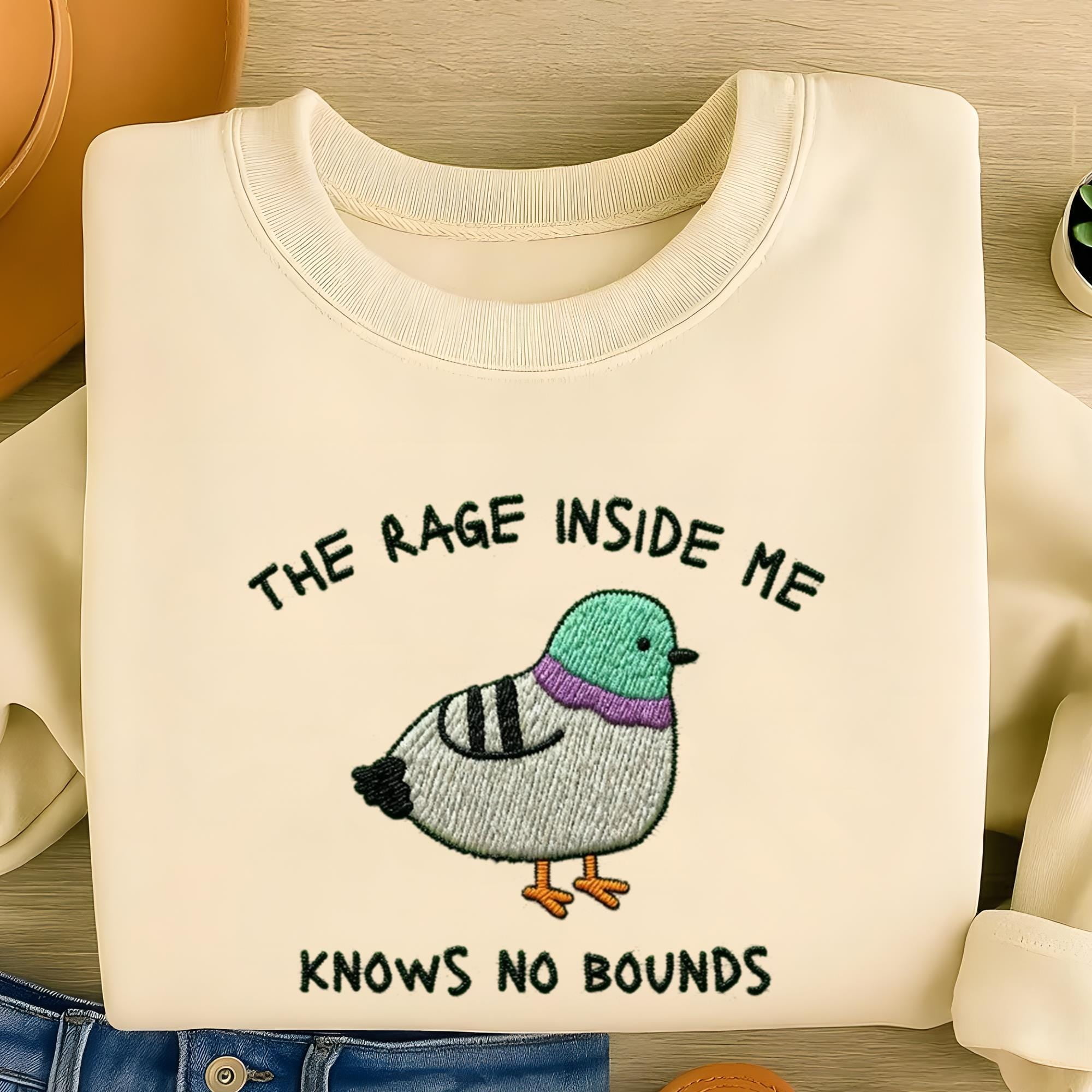 The Rage Inside Me Embroidery , Viral Meme Machine Embroidery Design ...