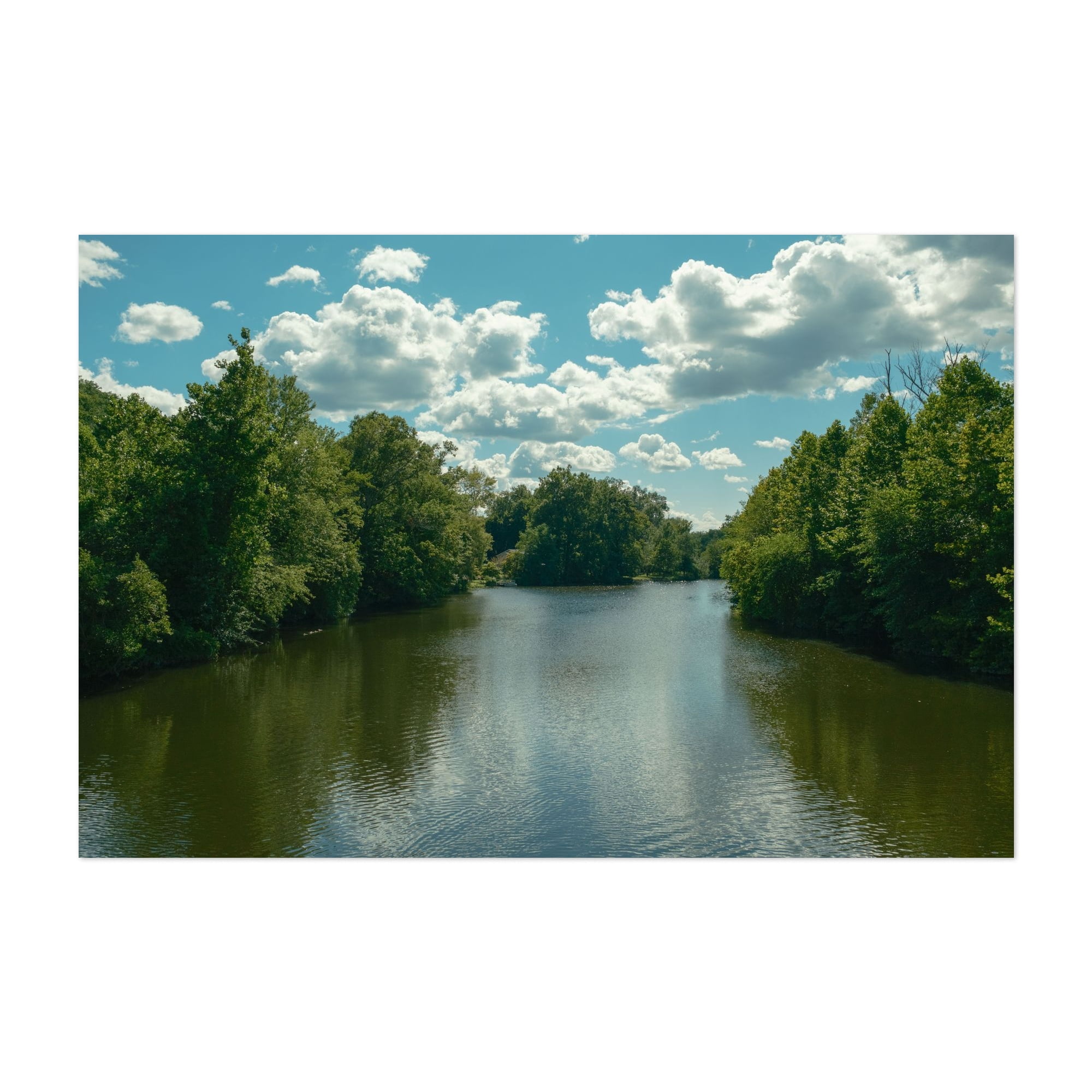 The Ramapo River, Oakland 01 - Oakland New Jersey Photography Unframed ...