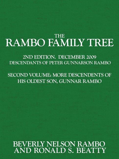 Rambo Family Tree : More Descendants of Gunnar Rambo, Oldest Son of ...