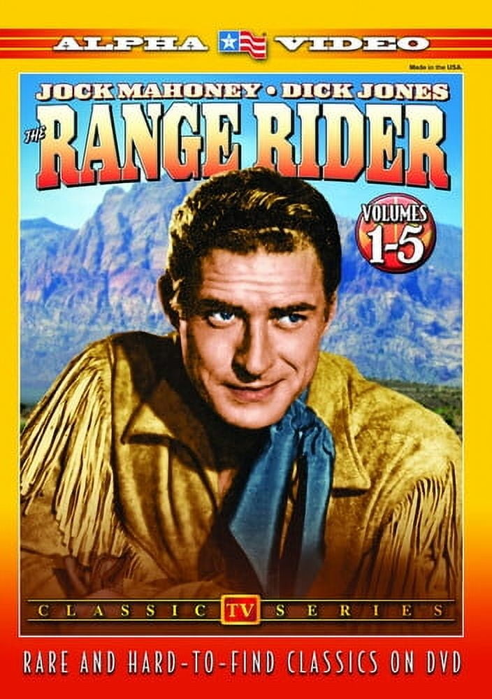 The Range Rider: Volumes 1-5 (DVD), Alpha Video, Drama - Walmart ...