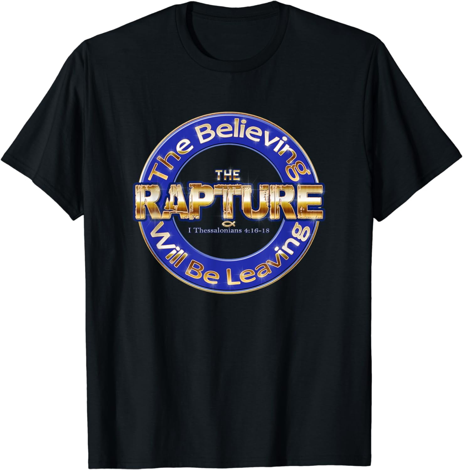The Rapture Christian Religious - Gospel Scripture T-Shirt - Walmart.com