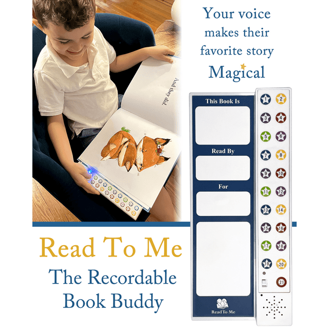 The Recordable Book Buddy! Your Interactive Storytime Companion for ...