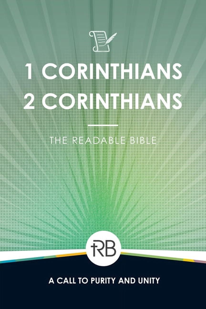 The Readable Bible The Readable Bible: 1 & 2 Corinthians, Book 24 ...