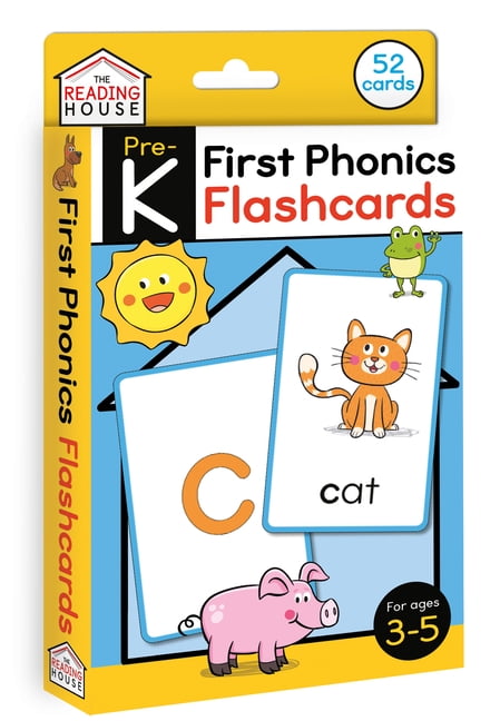 The Reading House: First Phonics Flashcards : Letter Flash Cards for ...