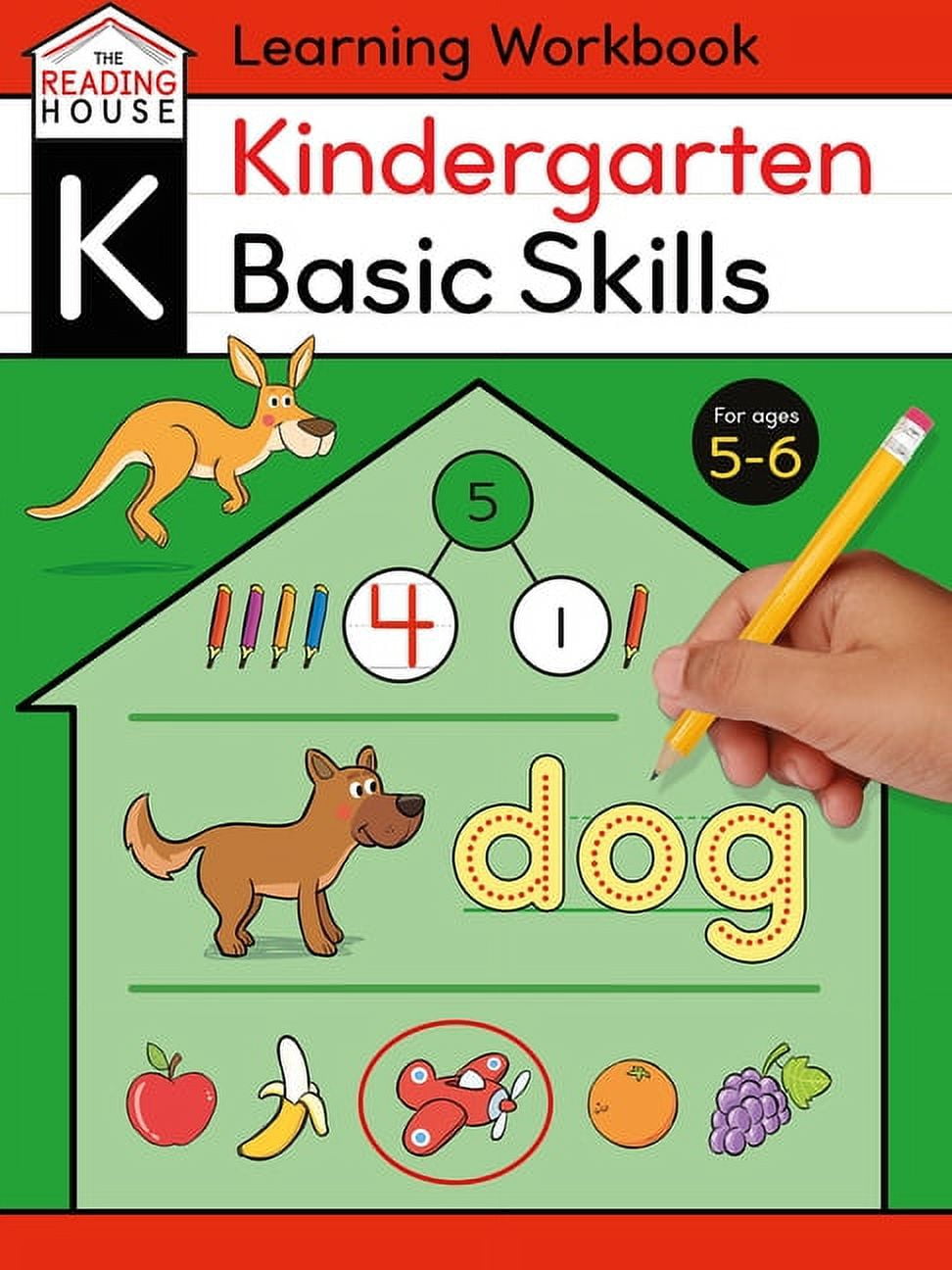 The Reading House Kindergarten Basic Skills (Learning Concepts Workbook ...