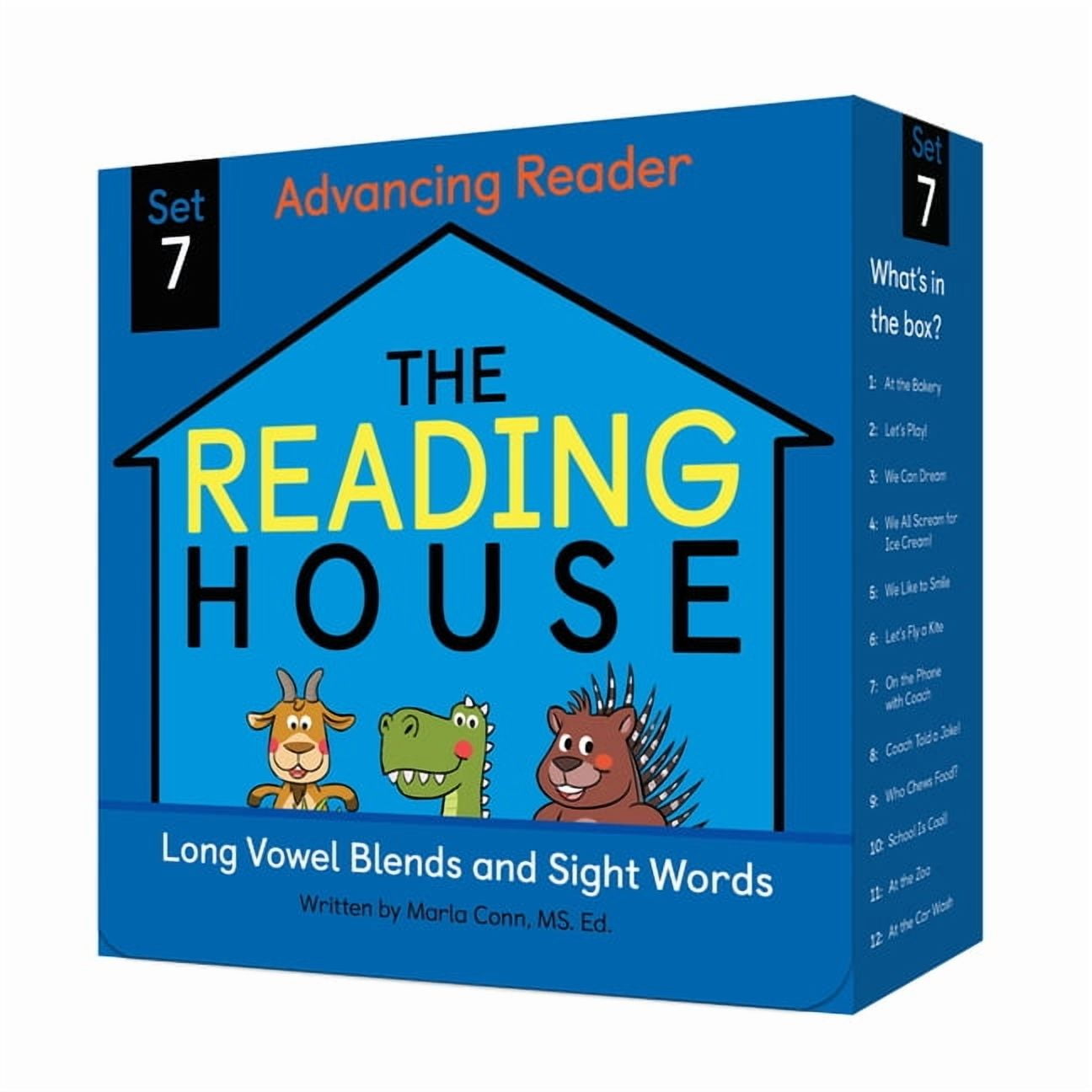 The Reading House The Reading House Set 7: Long Vowel Blends and Sight ...
