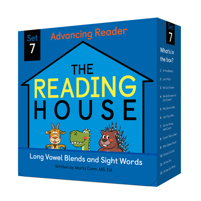 The Reading House: The Reading House Set 7: Long Vowel Blends and Sight ...