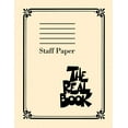 The Real Book Staff Paper, (Paperback) - Walmart.com