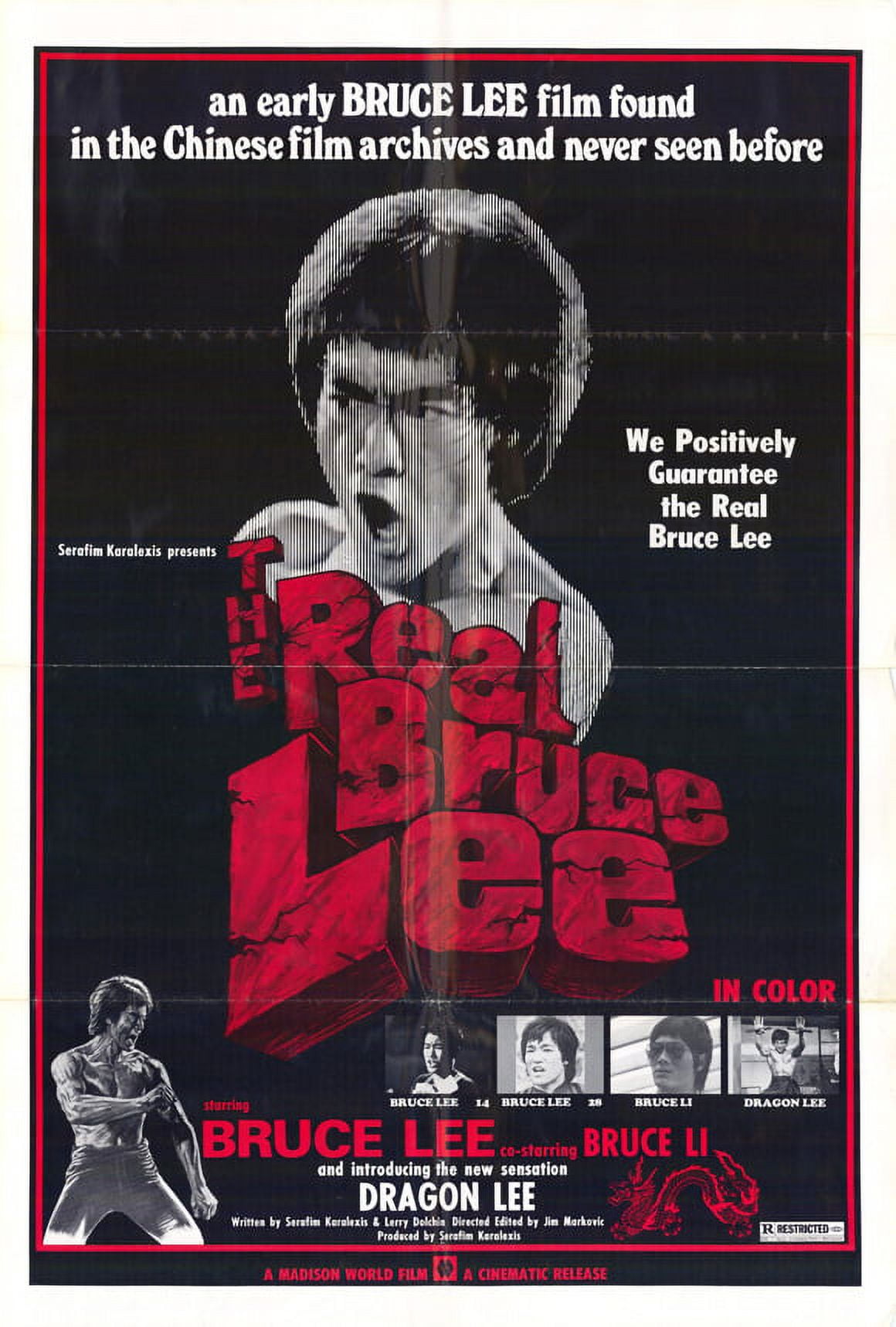The Real Bruce Lee POSTER (27x40) (1973) - Walmart.com