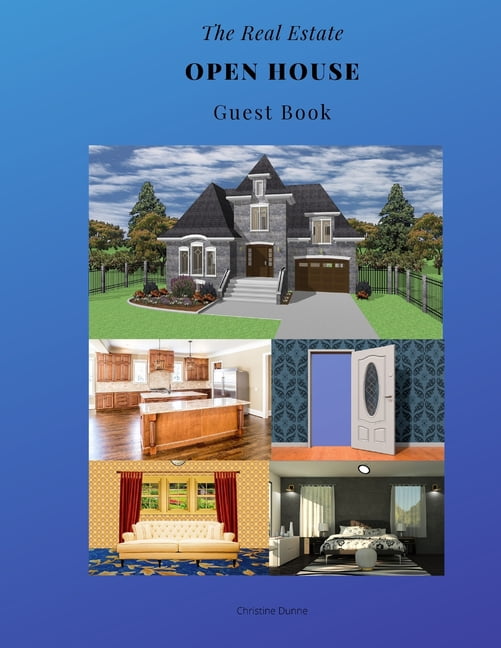 The Real Estate Open House Guest Book (Paperback) - Walmart.com