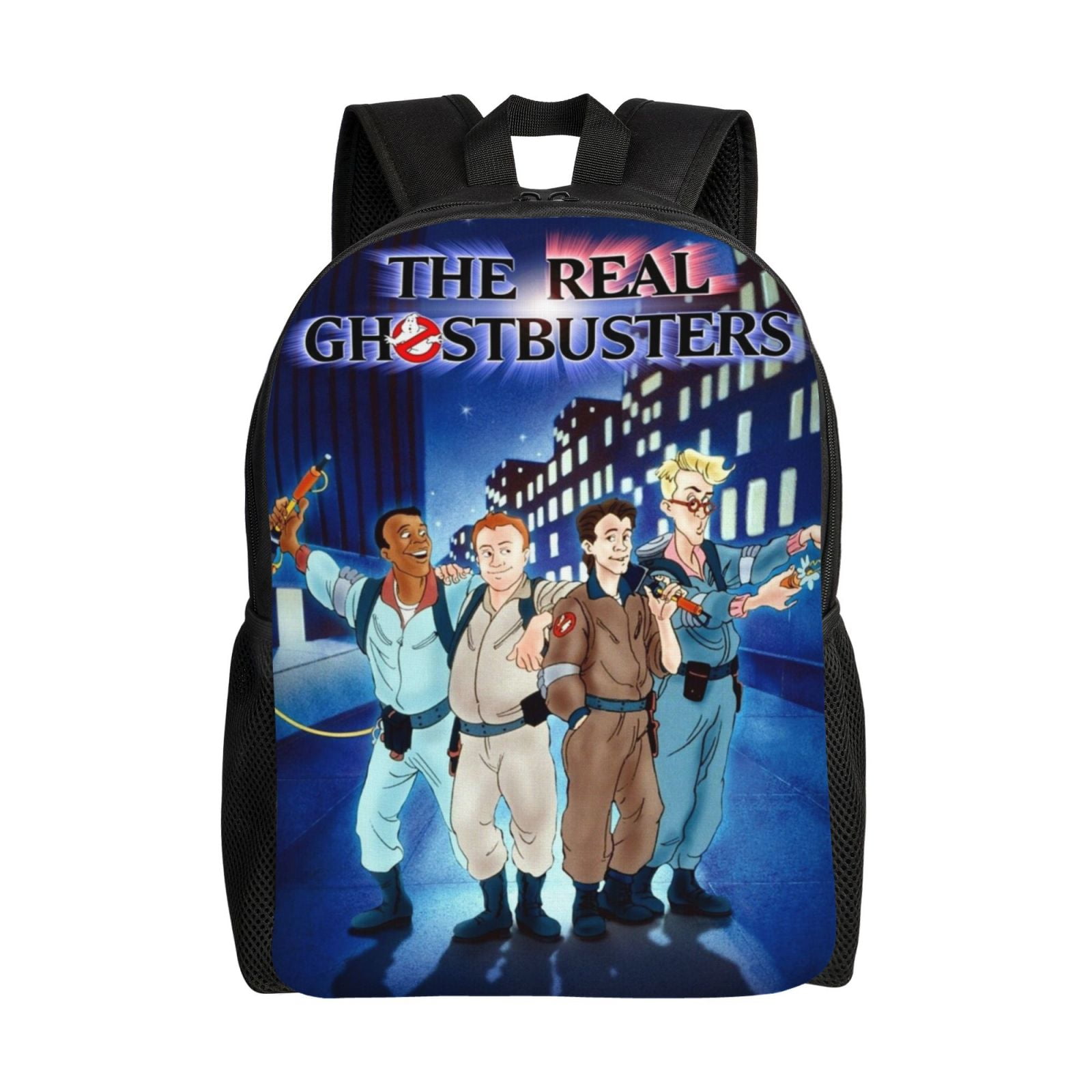 The Real Ghostbusters Poster Backpack Lightweight Unisex Basic Daypack ...