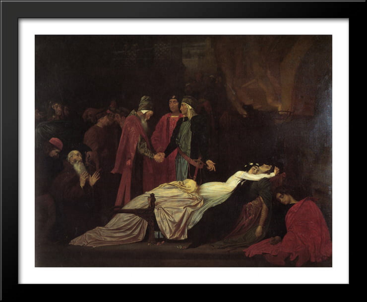 The Reconciliation of the Montagues and Capulets over the Dead Bodies ...