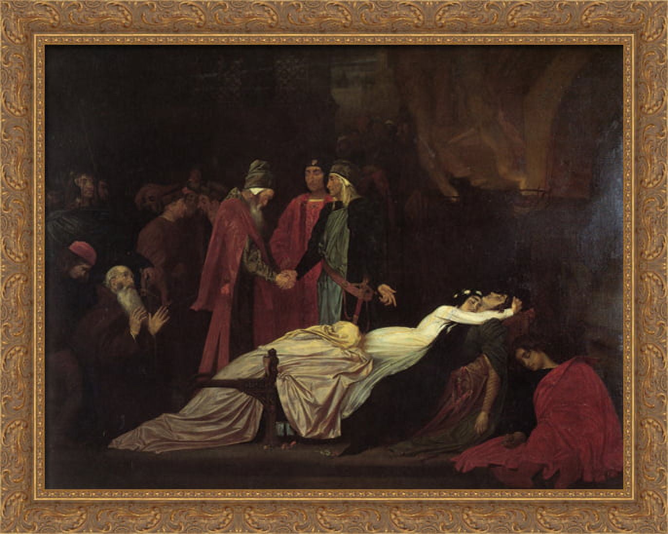 The Reconciliation of the Montagues and Capulets over the Dead Bodies ...
