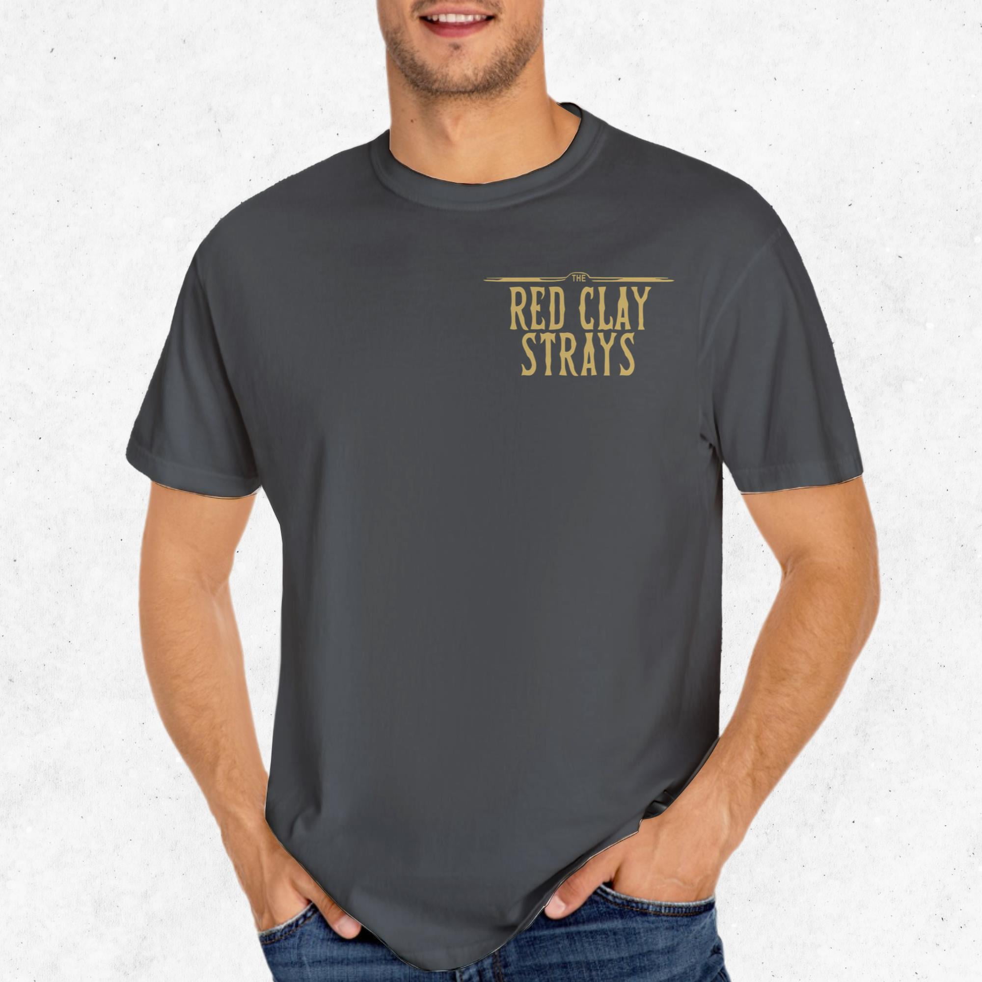 The Red Clay Strays Tour T-Shirt - Vintage Band Graphic Tee - Walmart.com