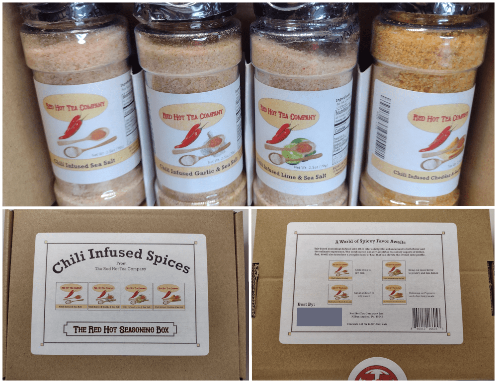 The Red Hot Seasoning Box - Walmart.com