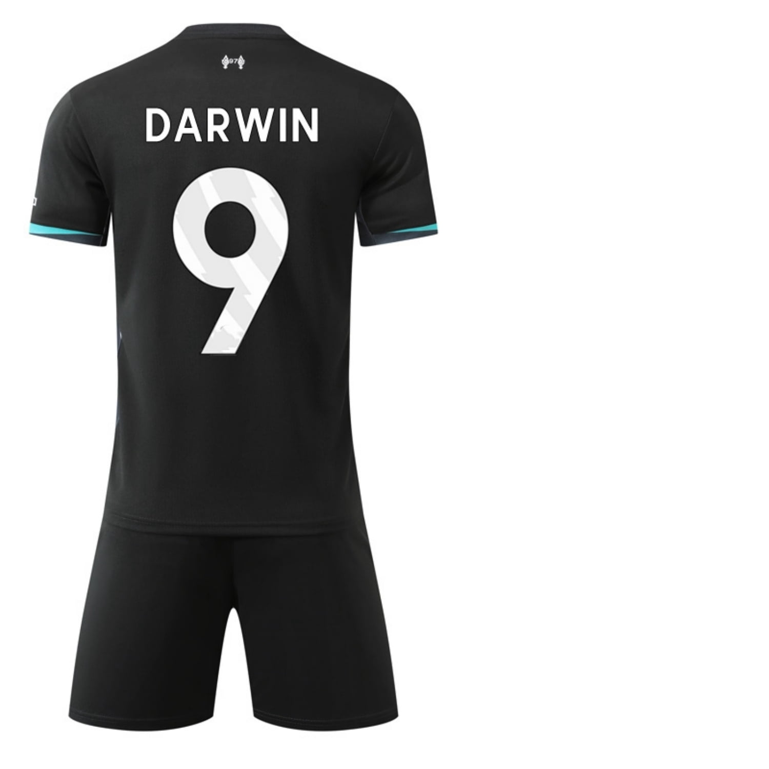 The Reds 24/25 Away Soccer Shirt with Darwin 9 Printing - Walmart.com