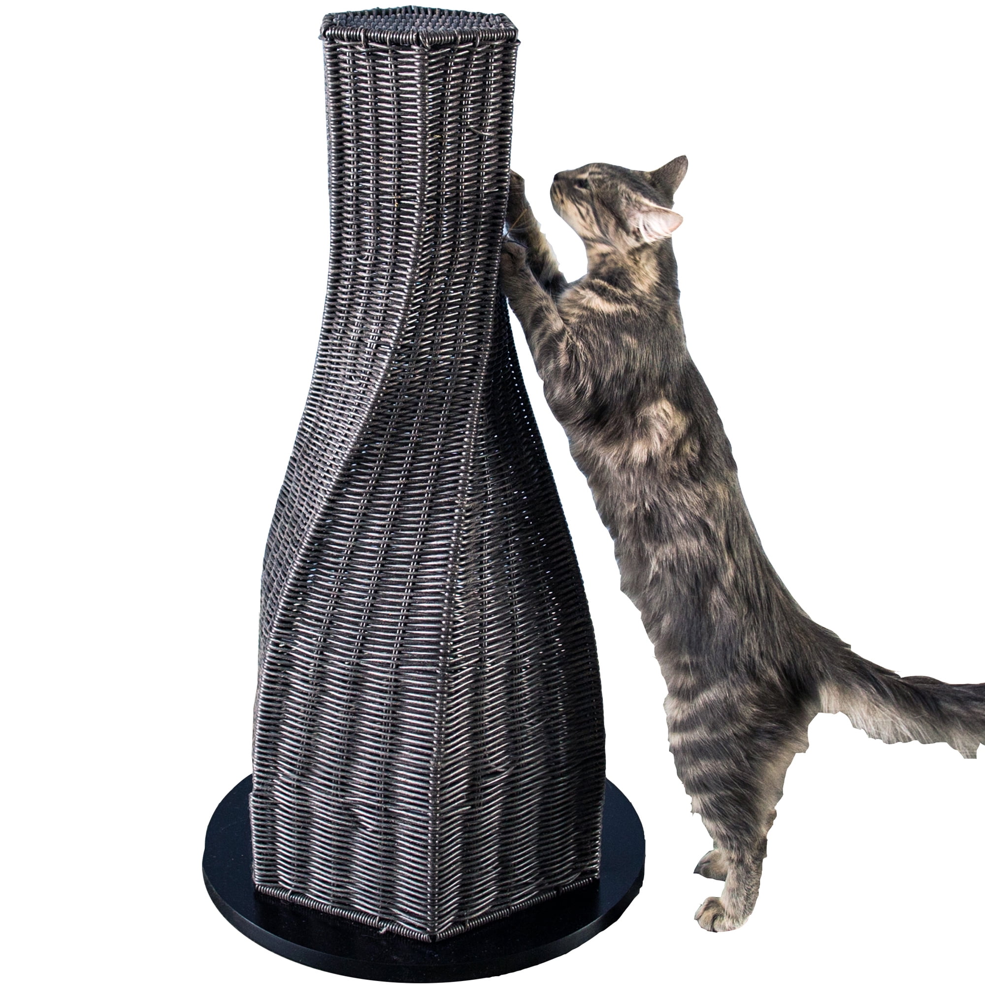 The Refined Feline Calypso Everlasting Cat Scratcher, Espresso ...
