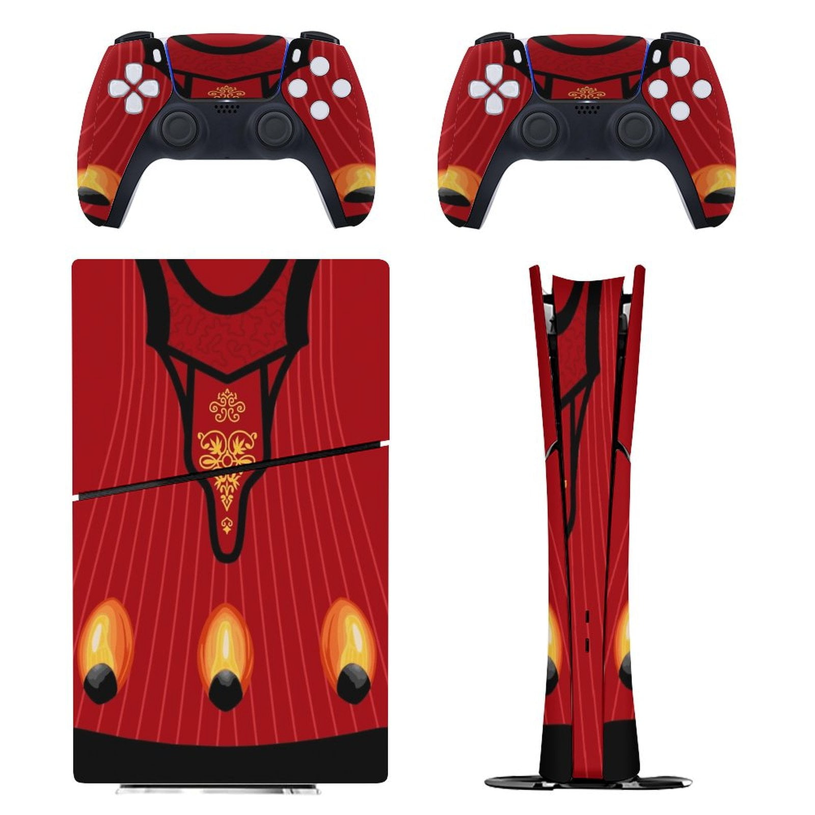 The Regal Gown PS5/PS5 Pro/PS5 Slim Digital Disc Skin Sticker For ...