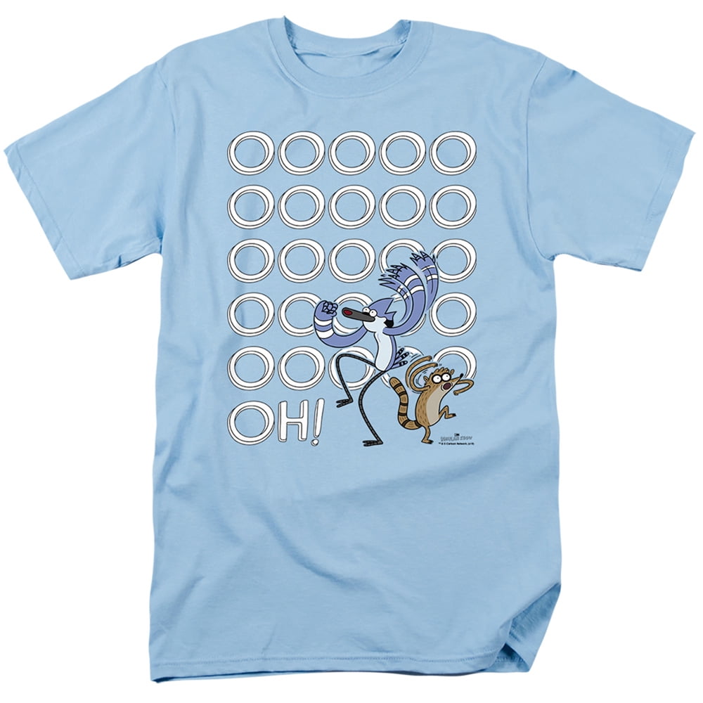 The Regular Show Oooooh Officially Licensed Adult T-Shirt M - Walmart.com