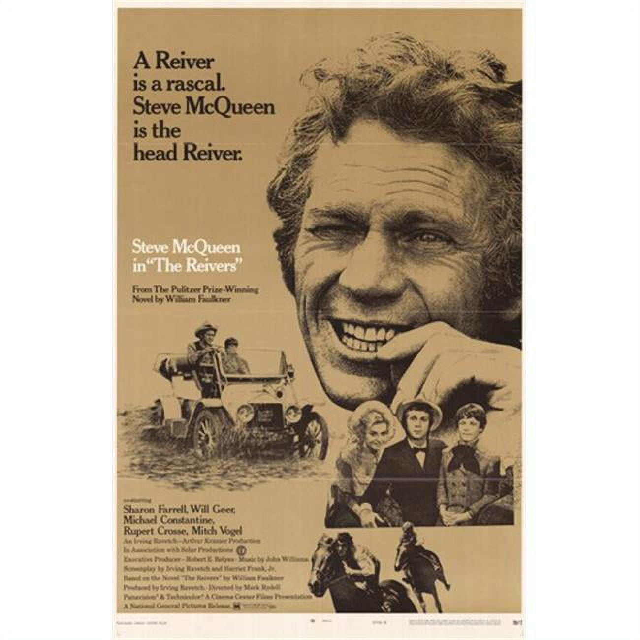 The Reivers Movie Poster - 11 x 17 in. - Walmart.com