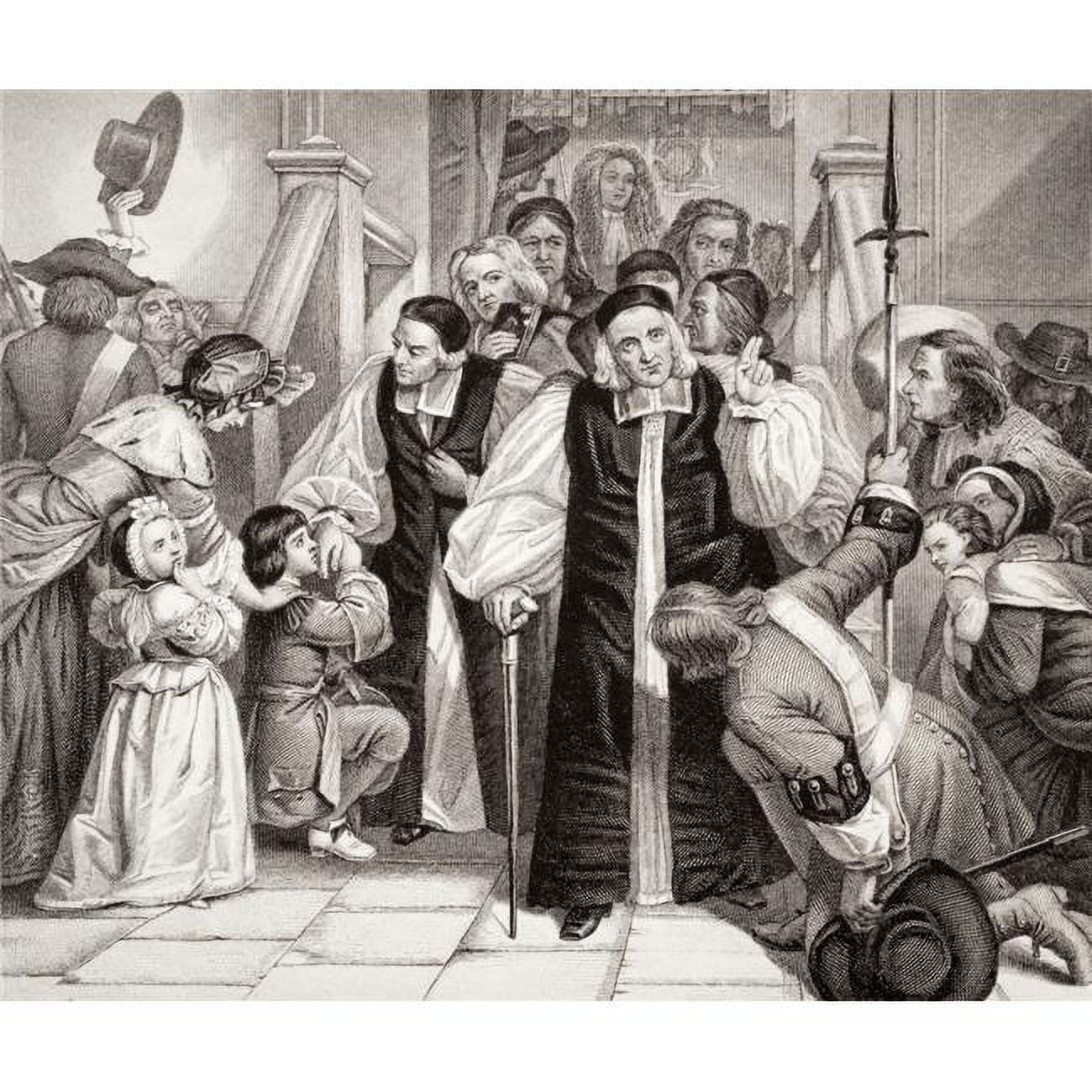 The Release of The Seven Bishops. After Their Trial In Westminster Hall ...