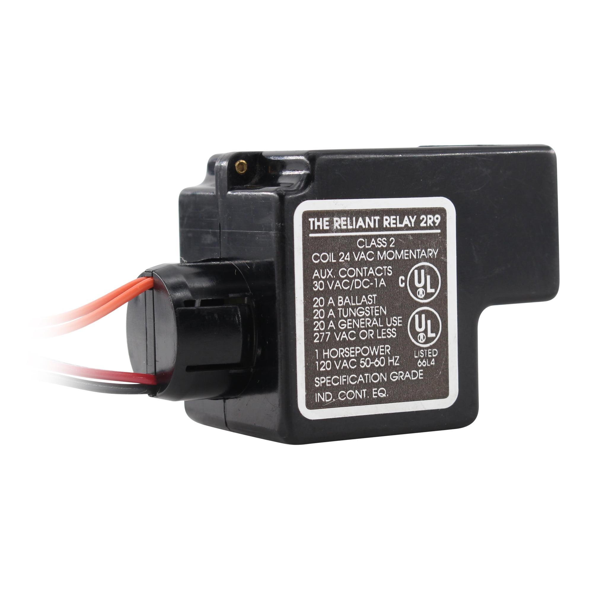 The-Reliant-Relay 2R9 24VAC Momentary Relay, 24V Coil, 20A, 30V Contact ...