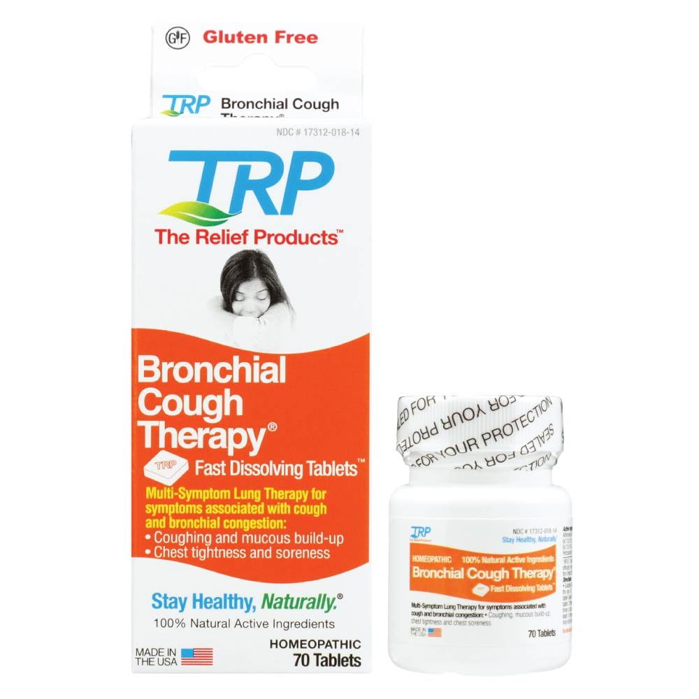 The Relief Products® Bronchial Cough Therapy® Fast Dissolving Tablets ...