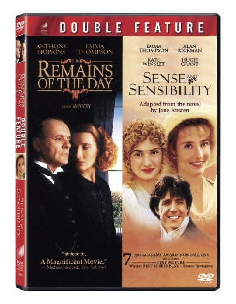 The Remains of the Day / Sense and Sensibility - Walmart.com