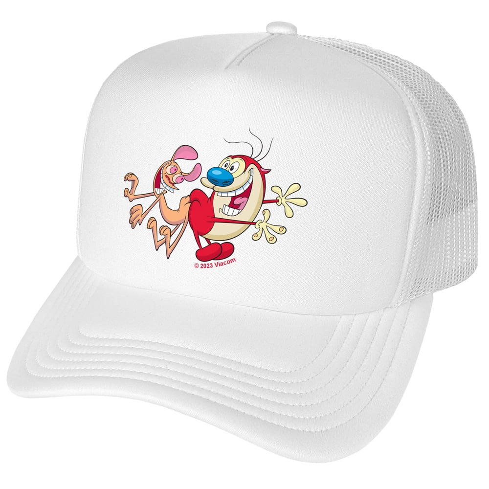 The Ren And Stimpy Show Butt Bump Foam Snapback Trucker Hat - Unisex ...