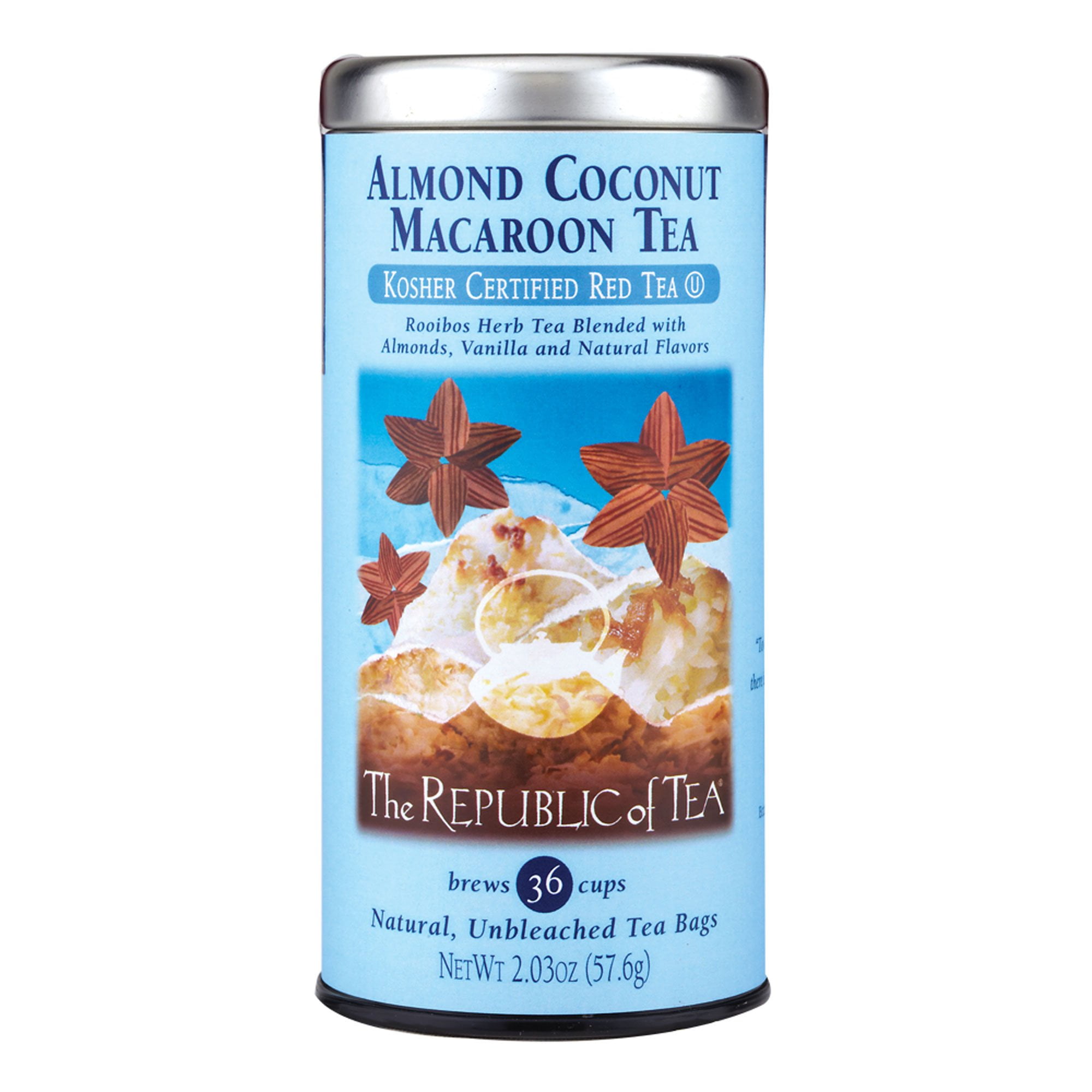 the republic of tea almond coconut macaroon tea (36 ct) - Walmart.com