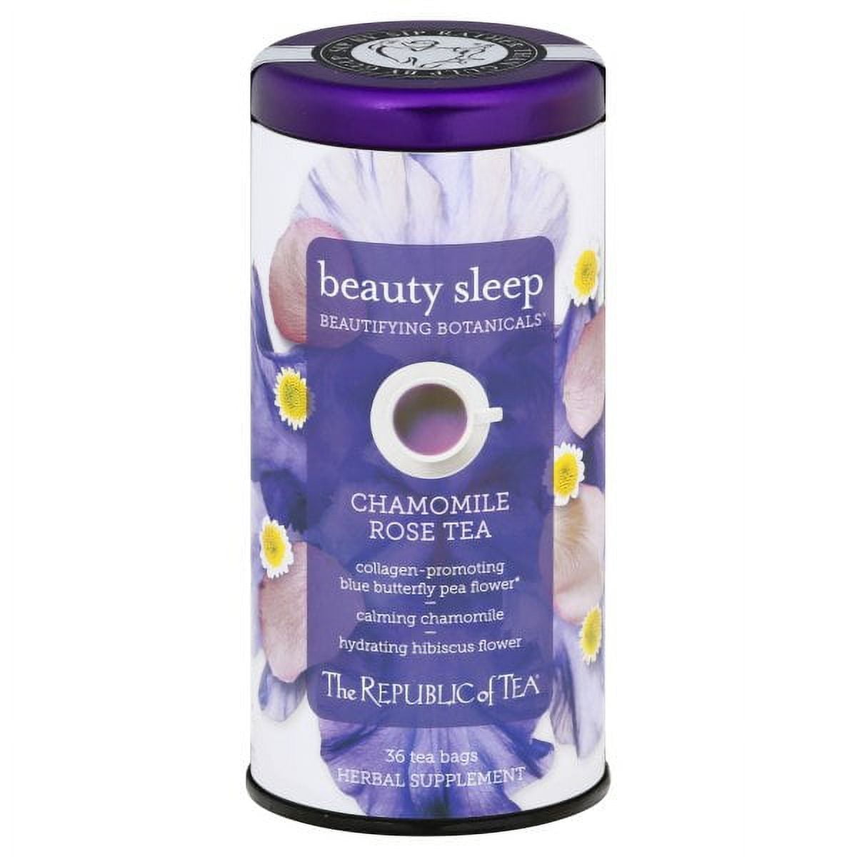 The Republic of Tea Beautifying Botanicals Beauty Sleep Chamomile Rose ...
