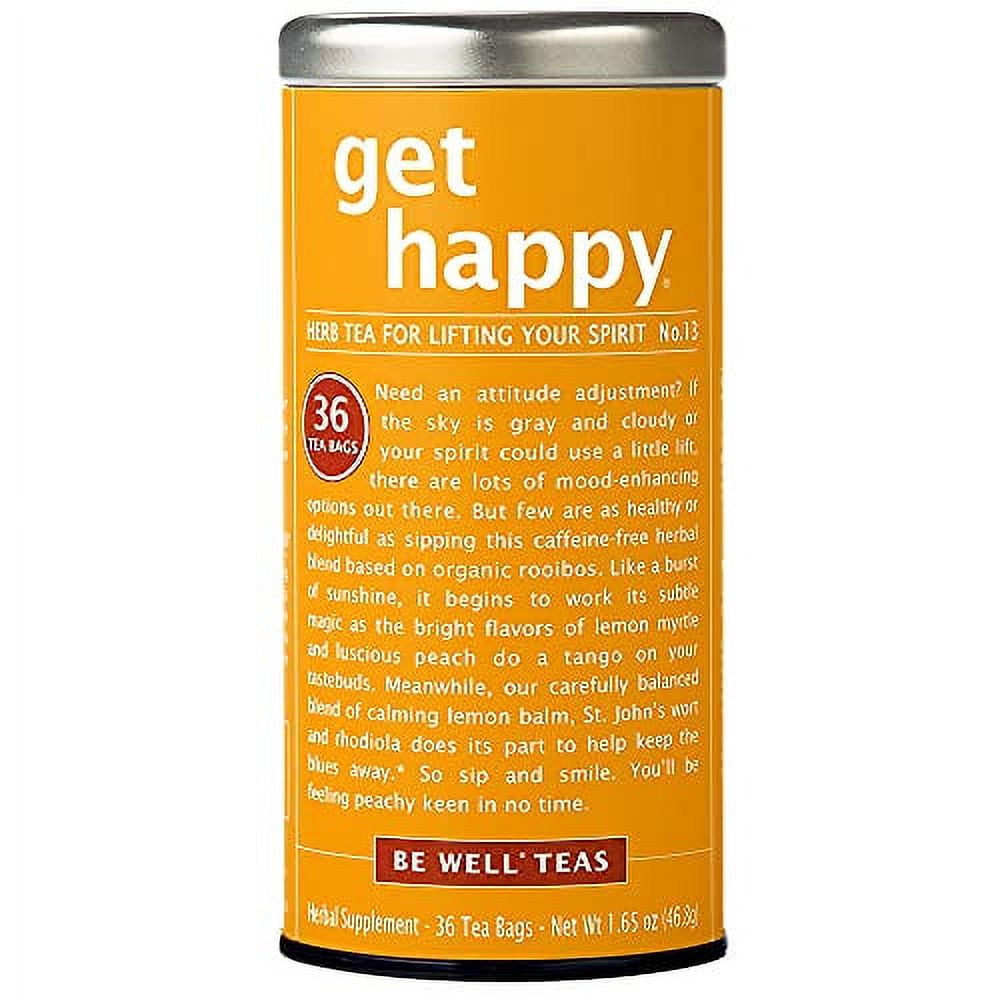 The Republic of Tea Get Happy – No. 13 Lifting your Spirits Tea, No ...