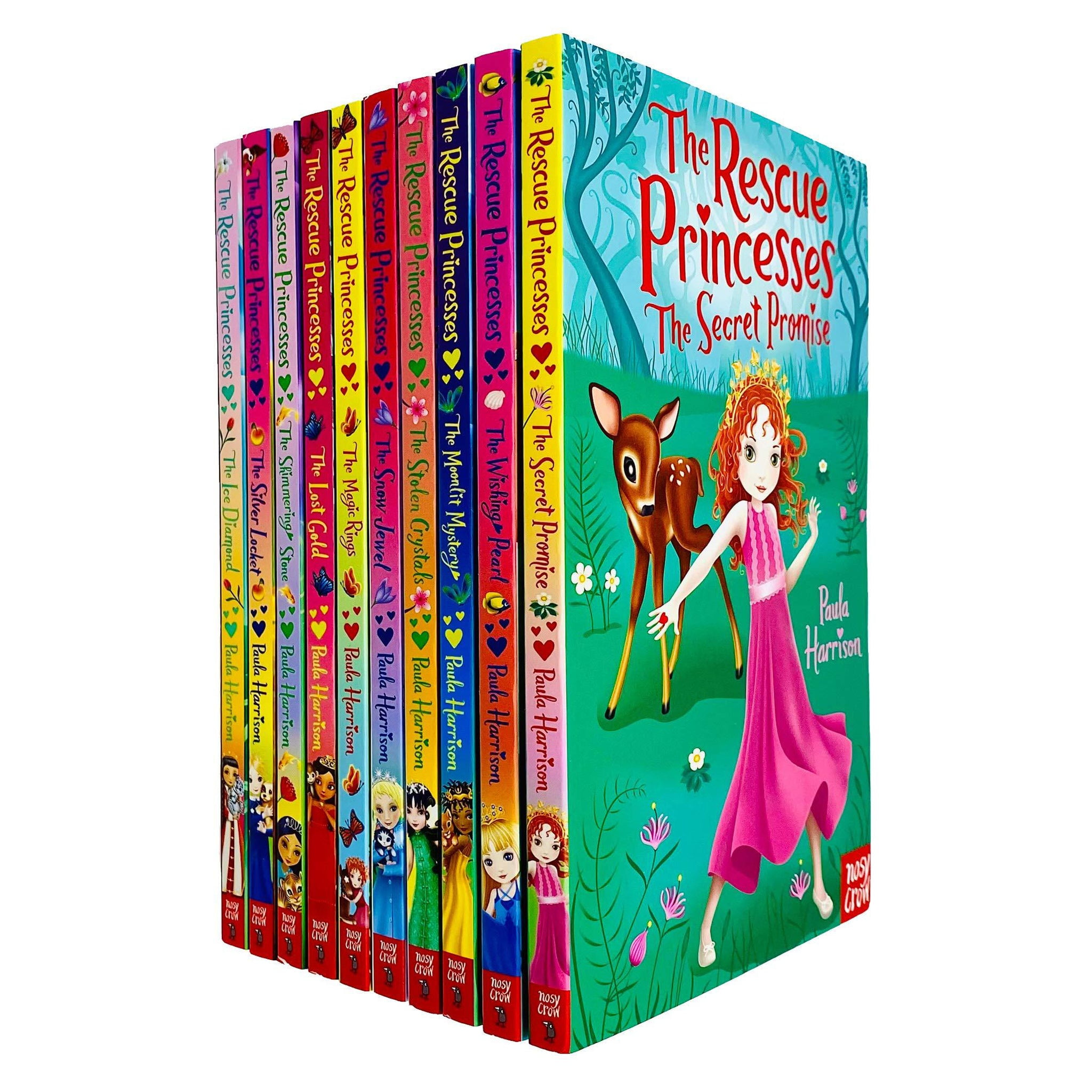 The Rescue Princesses Series Books 1-10 Collection Set By Paula ...