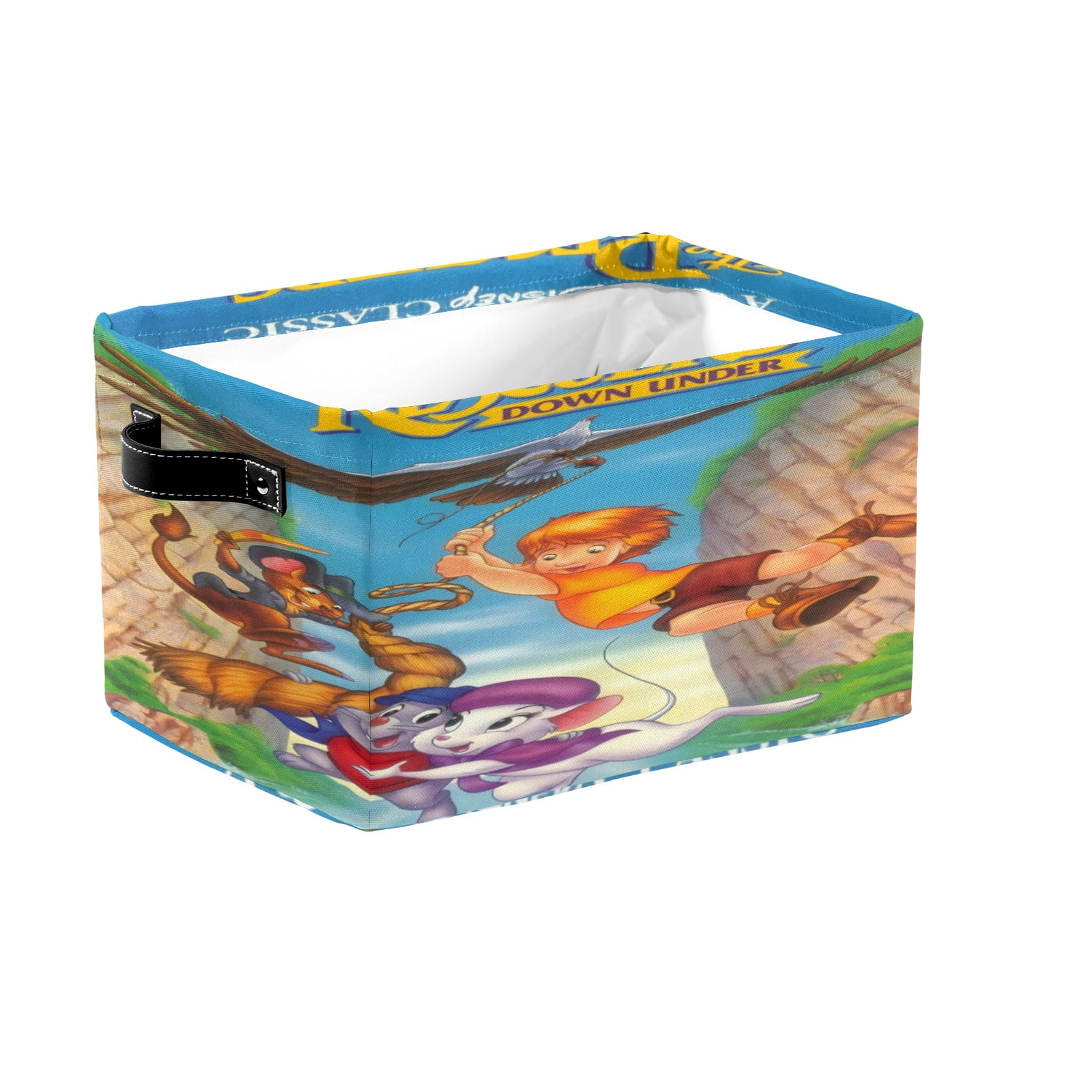 The Rescuers Down Under bin can hold all kinds of idle items..8.3" x 10 ...