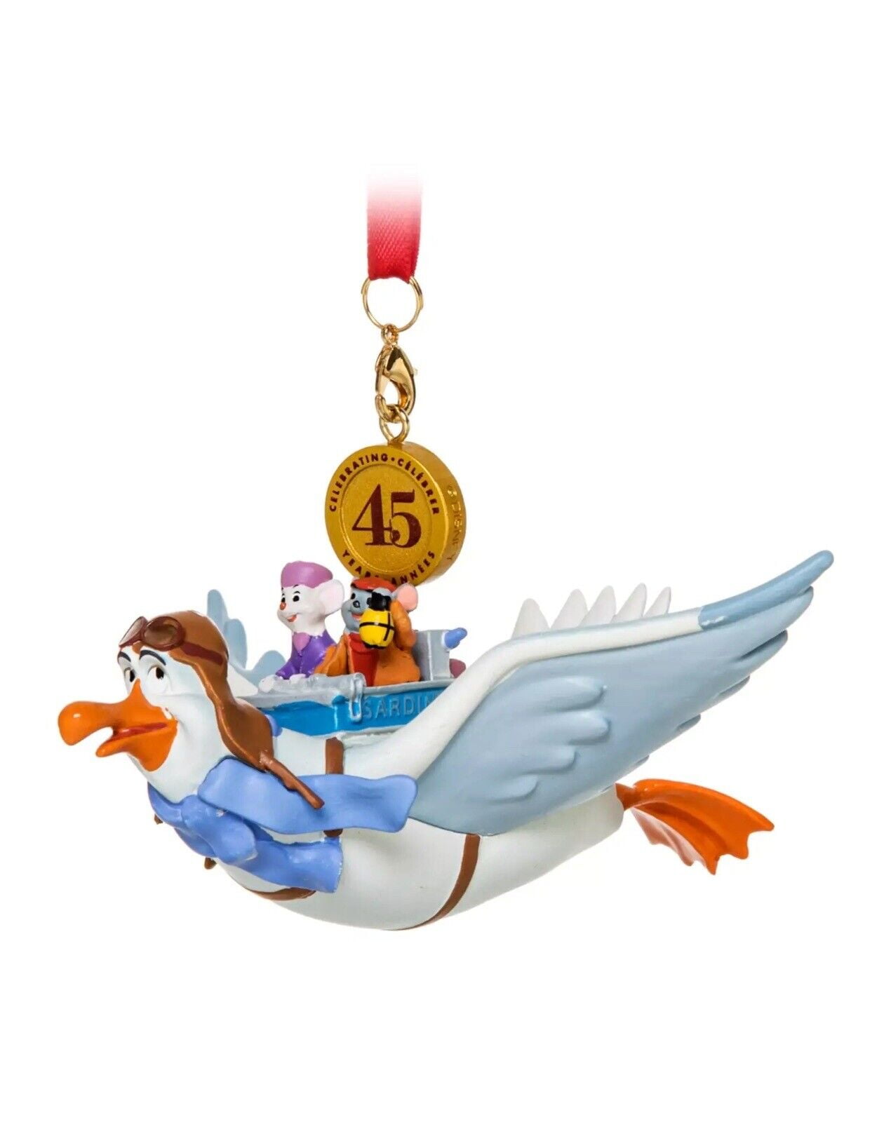 The Rescuers Legacy Sketchbook Ornament 45th Anniversary 2022 Figure ...