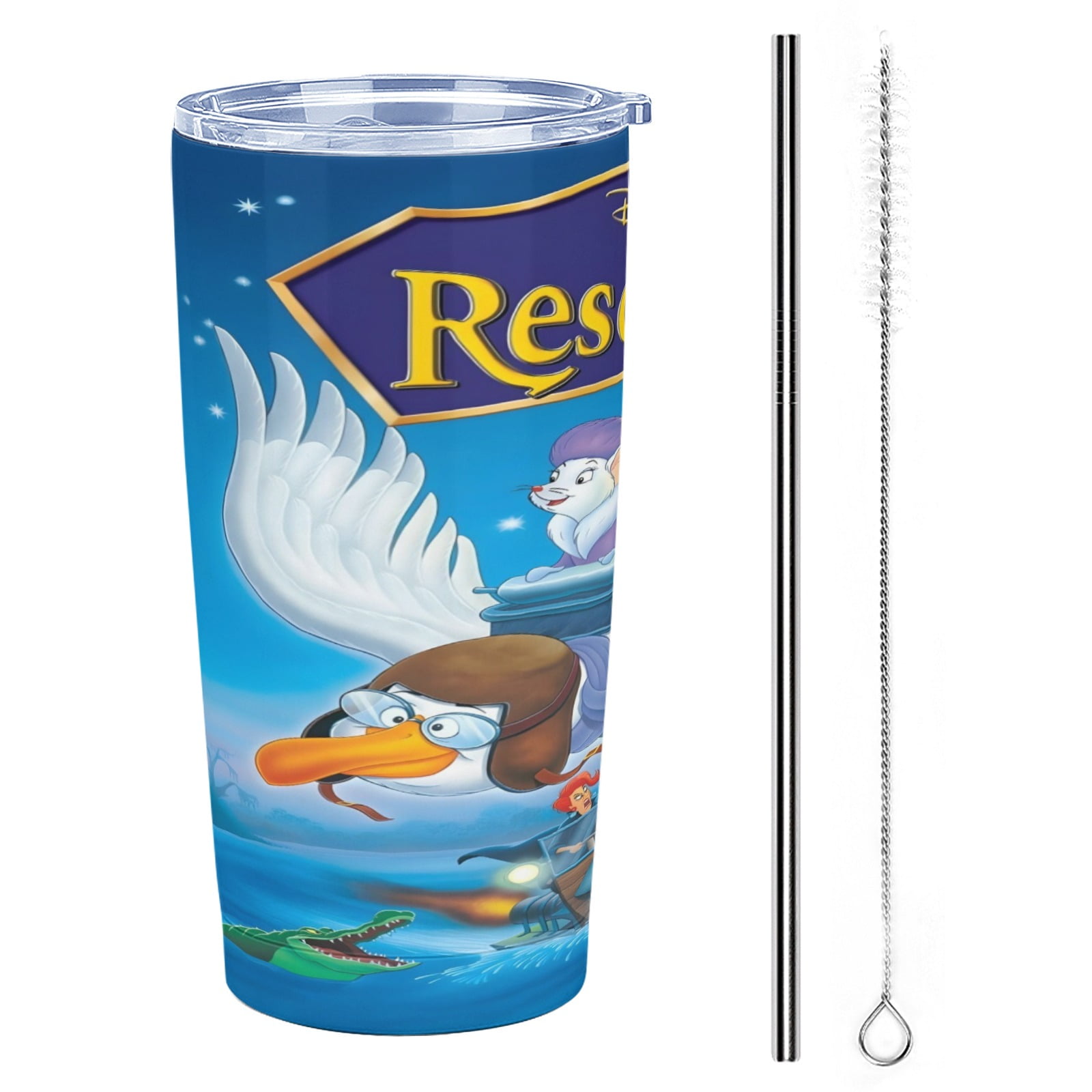 The Rescuers Personalised Travel Mug has an iconic print, is durable ...