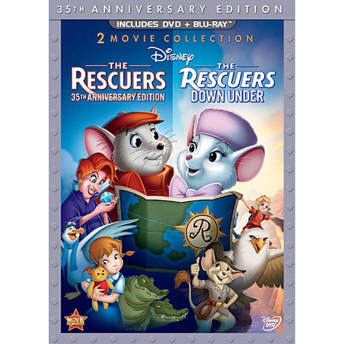 The Rescuers Down Under Poster