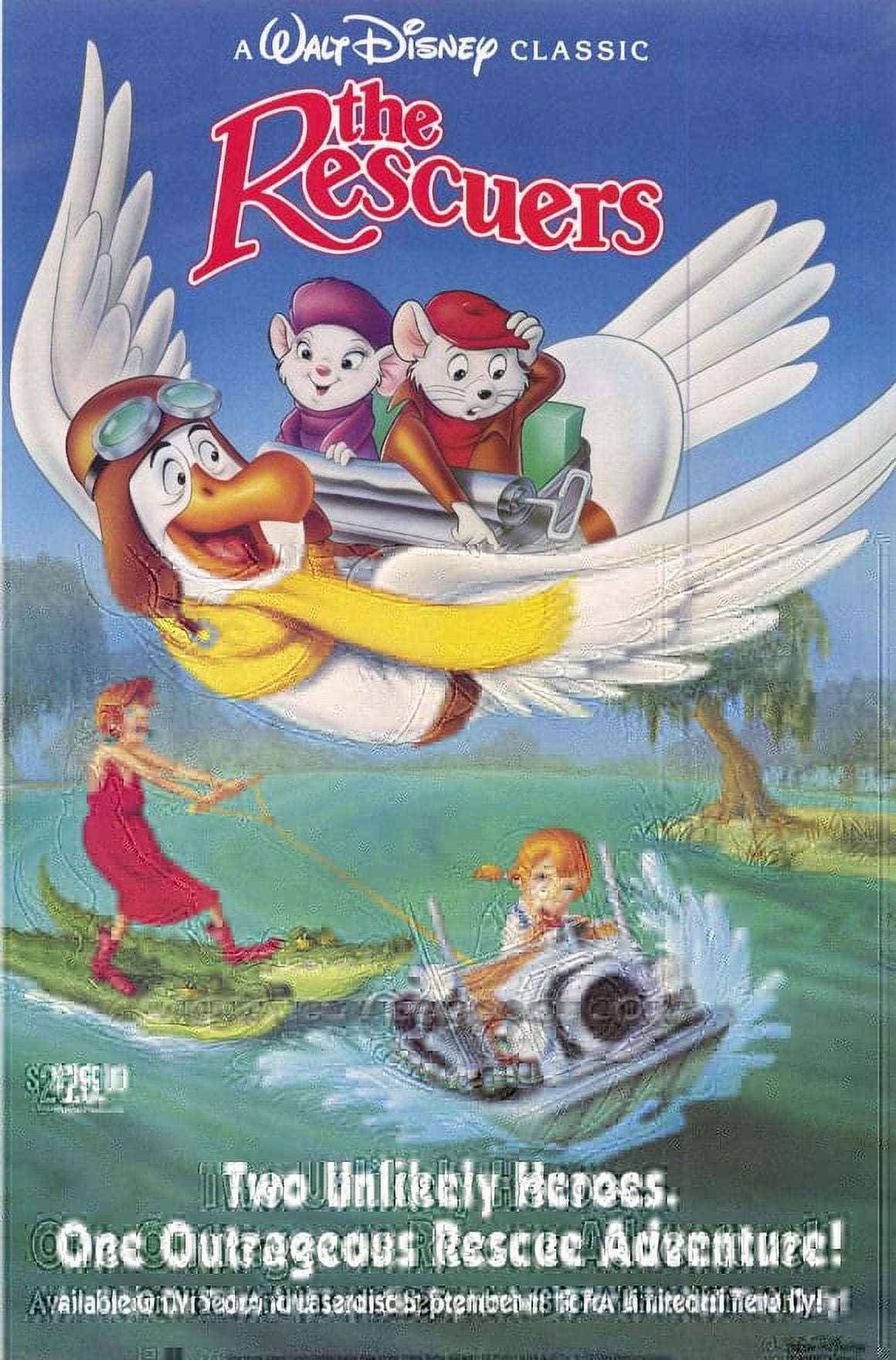 The Rescuers - movie POSTER (Style C) (11" x 17") (1977) - Walmart.com